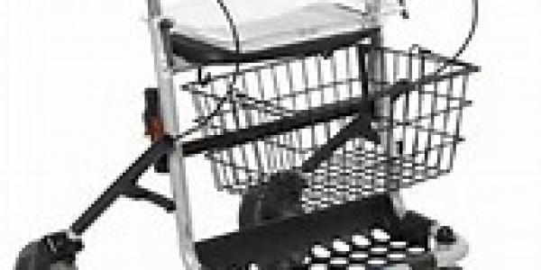 Déambulateur ou Rollator 4 roues= Banjo de INVACARE - Hyères Médical ...